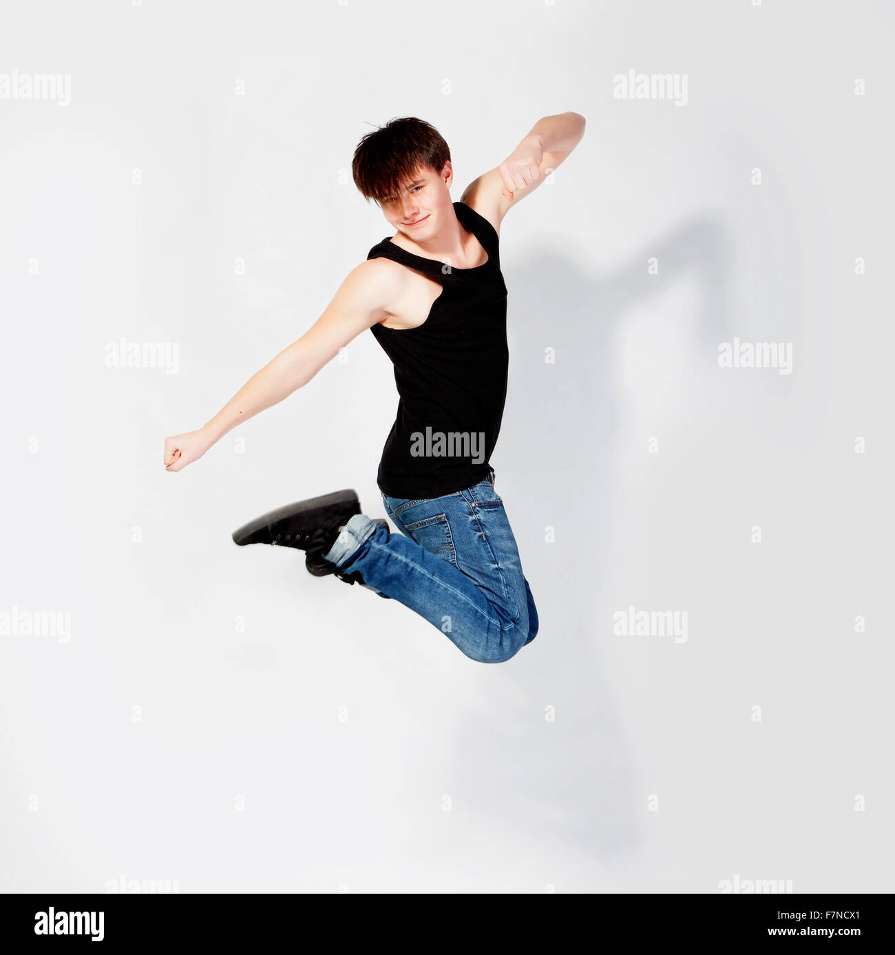 Young dancer in studio Stock Photo - Alamy
