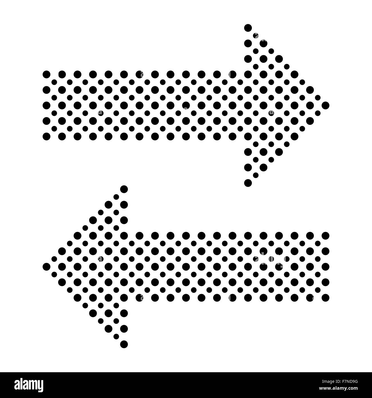 Dotted triangle Cut Out Stock Images & Pictures - Alamy