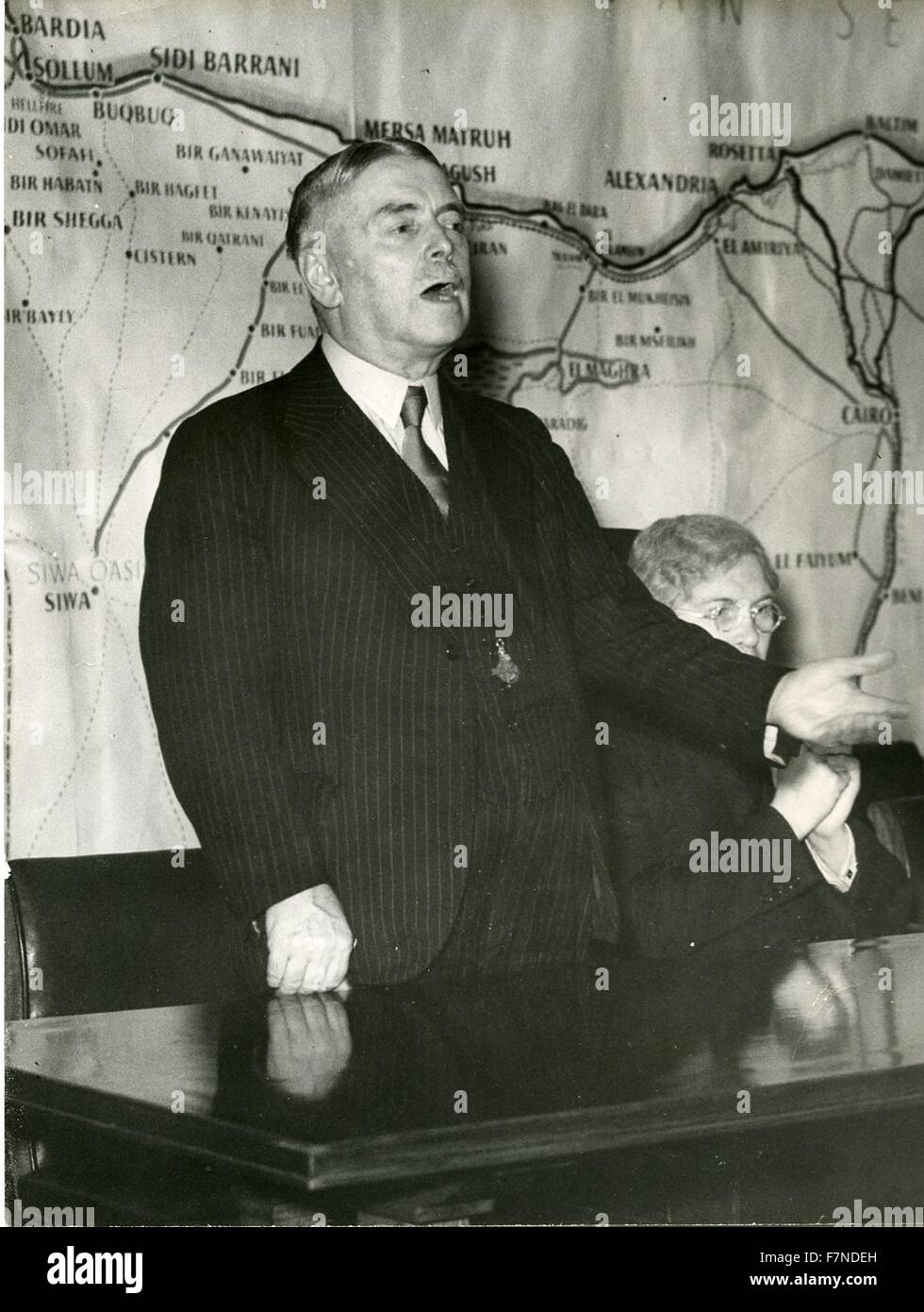 Walter Nash prime Minister of New Zealand . Walter Nash speaking at the ...