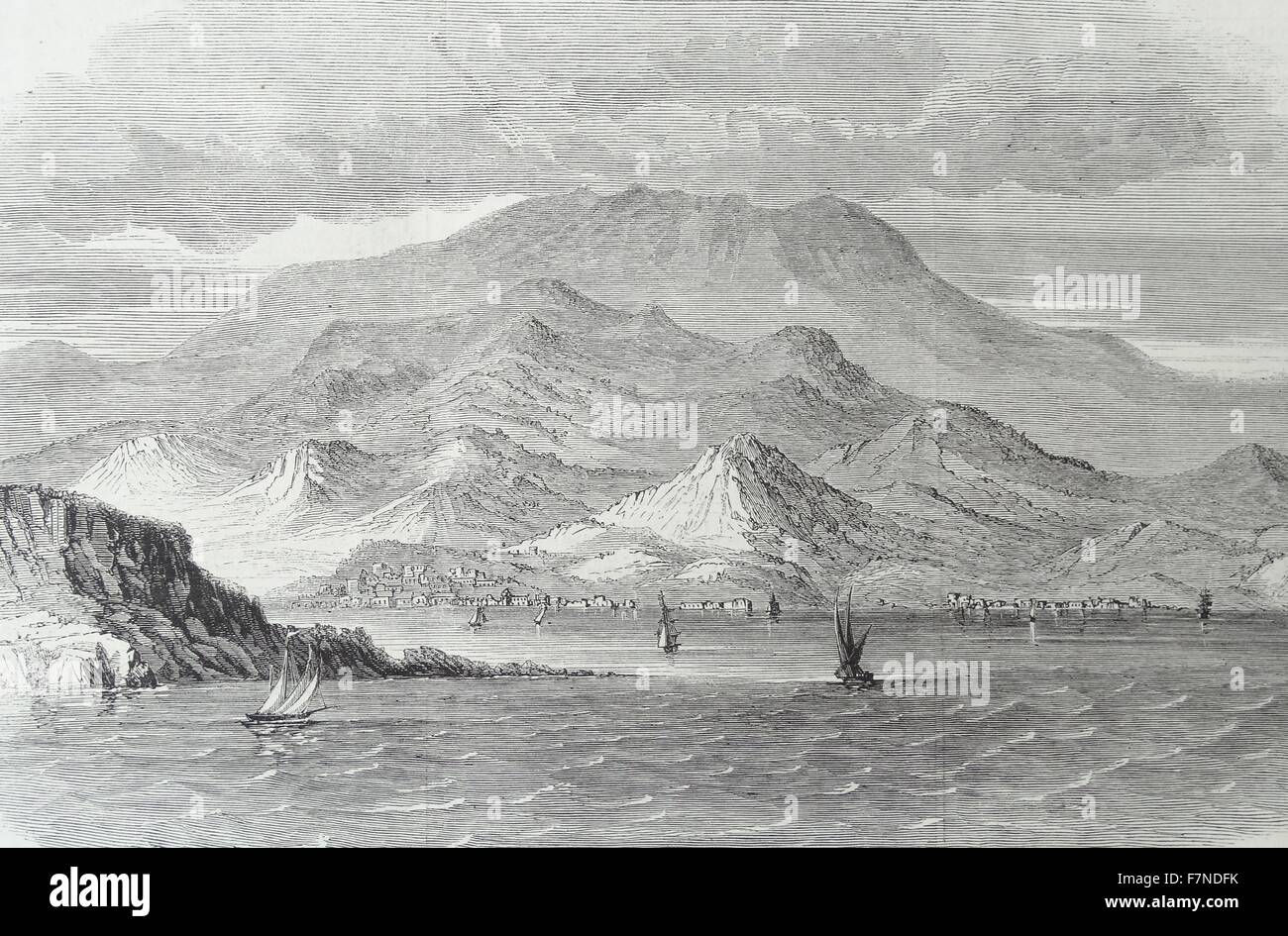 At the strait of messina history historical archive archival hi-res ...