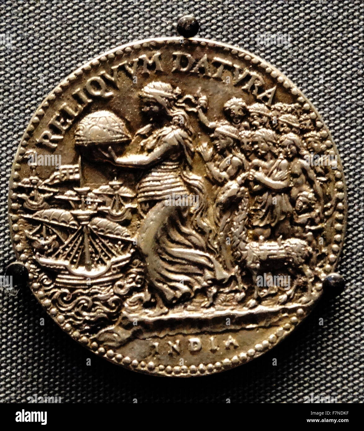 Spanish colonial Silver ‘Wealth of the Indies’ medal by Domenico ...