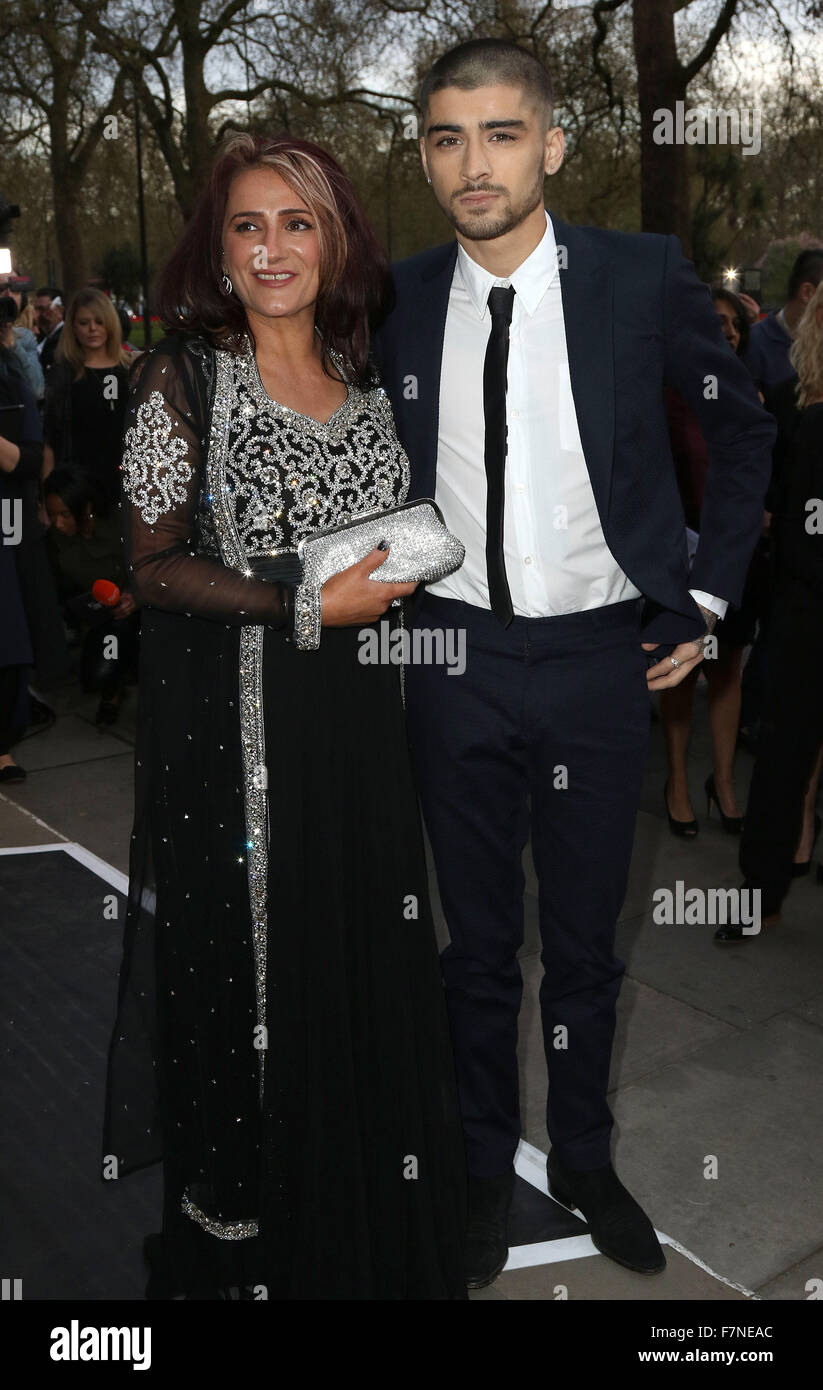 Apr 17, 2015 - London, England, UK - Zayn Malik and Trisha Malik ...