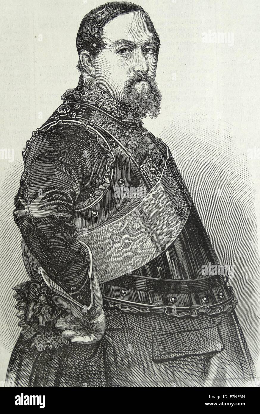 Frederic vii king denmark royal royalty royal family monarchy hi-res ...