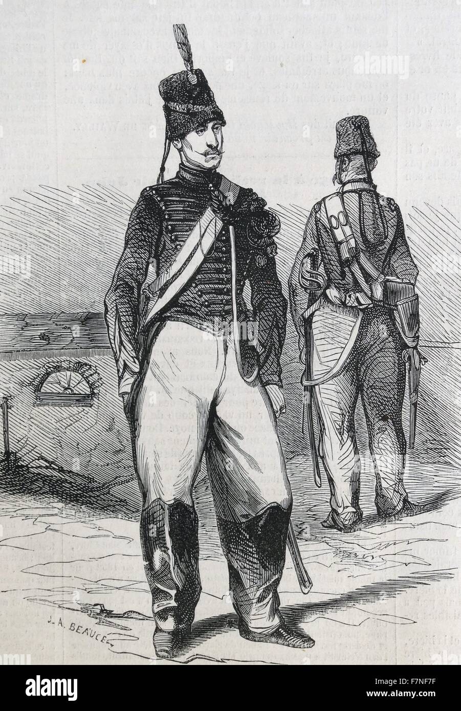 French cavalry hi-res stock photography and images - Alamy