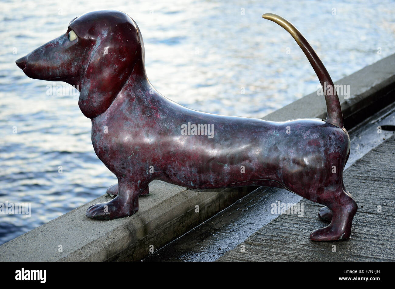 Beautiful dog sculpture watching hi-res stock photography and images ...