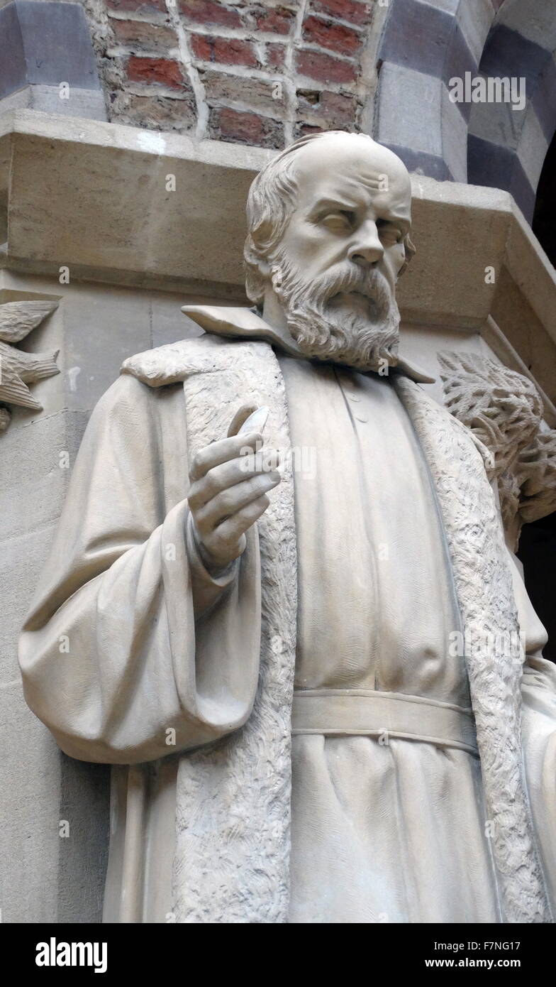 Statue of Galileo Galilei (1564-1642) Italian astronomer, physicist ...