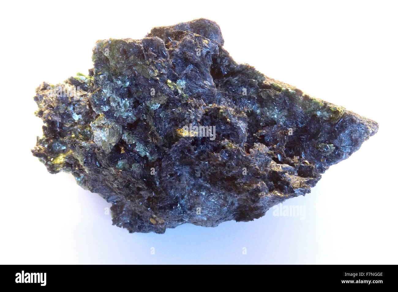 Glaucophane, Mineral belonging to the sodic amphibole super group of ...