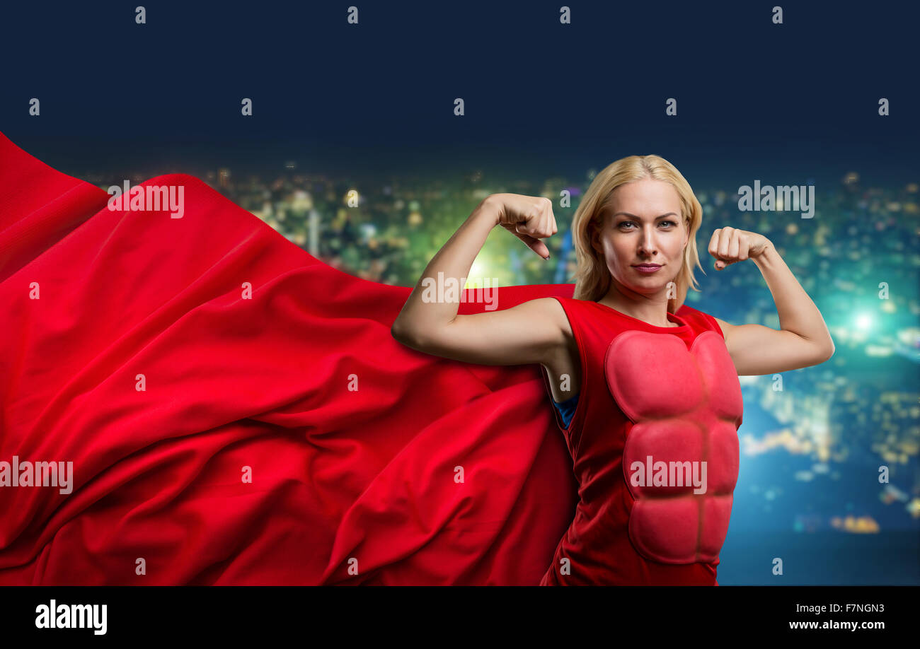 Strong powerful business woman hi-res stock photography and images - Alamy