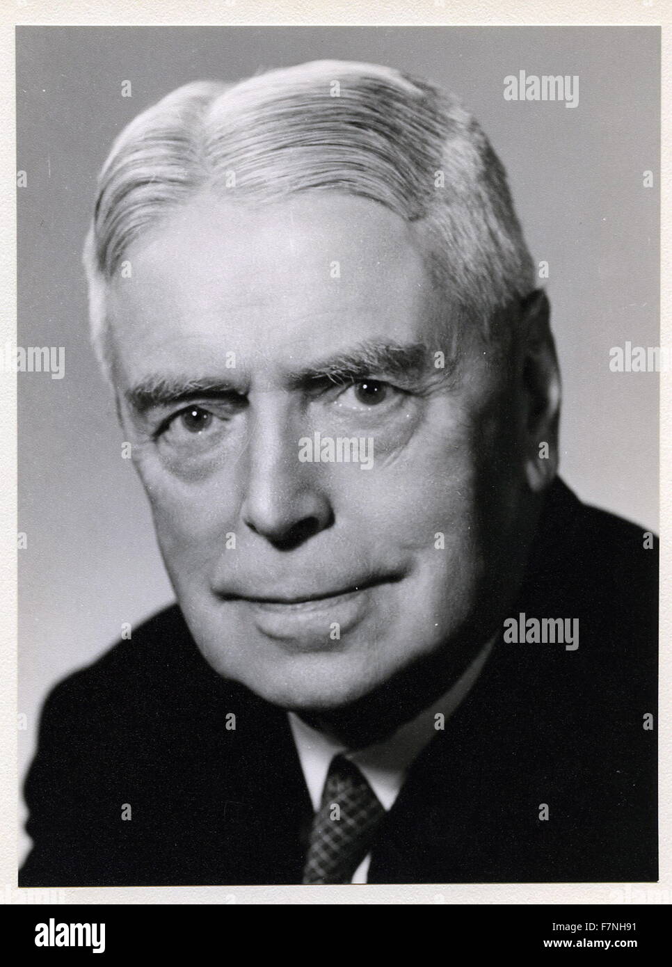 Photograph of Prime Minister Sir Walter Nash (1882-1968) Prime Minister ...