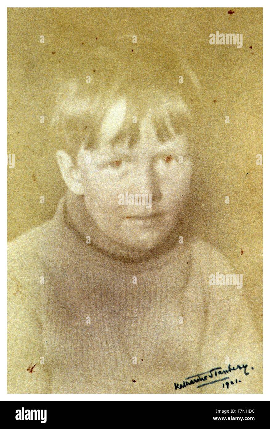 Harry Pollack 1901 photograph by Katharine Stanbery, 1870-1928 Stock ...