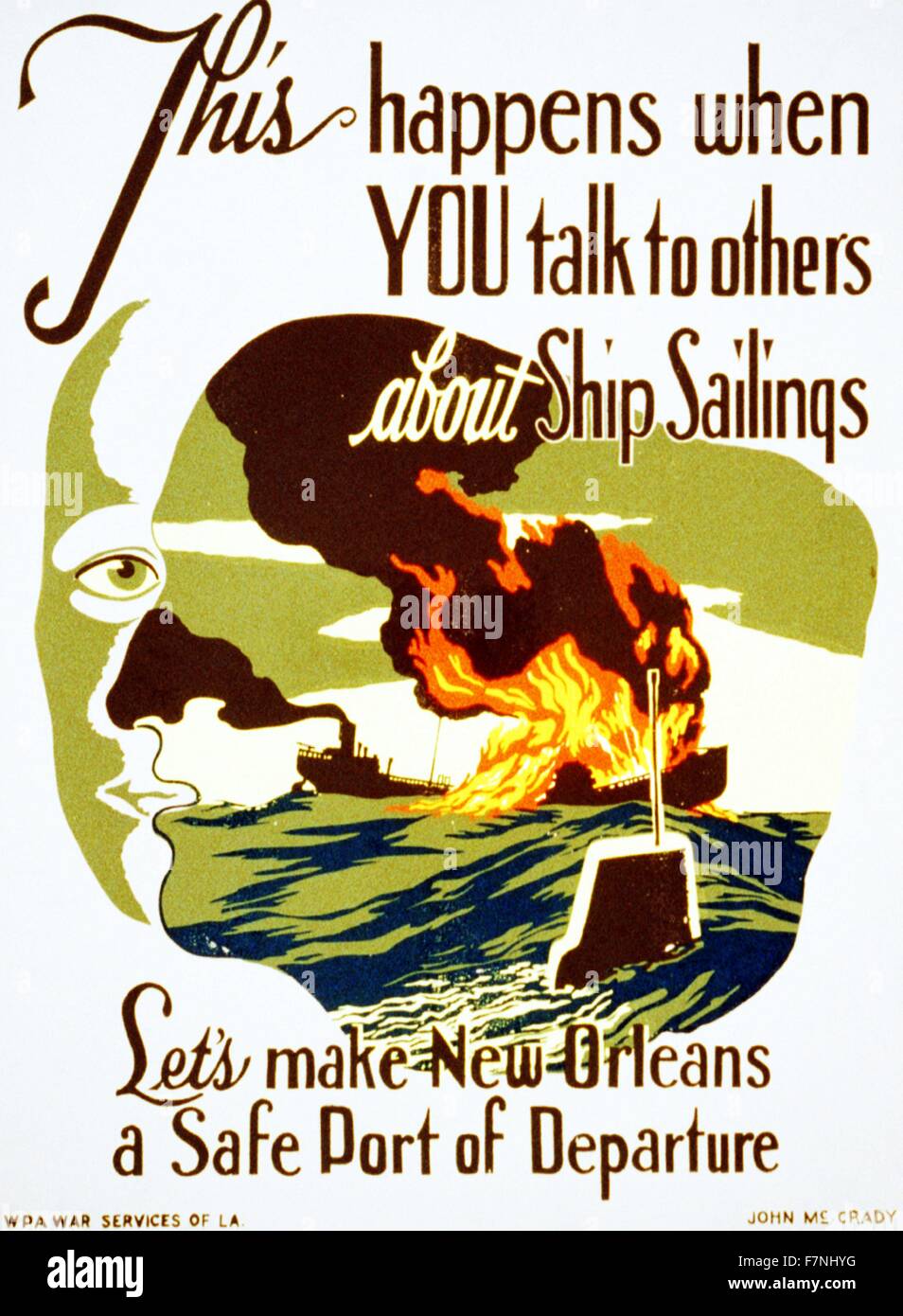 Wwii submarine propaganda hi-res stock photography and images - Alamy