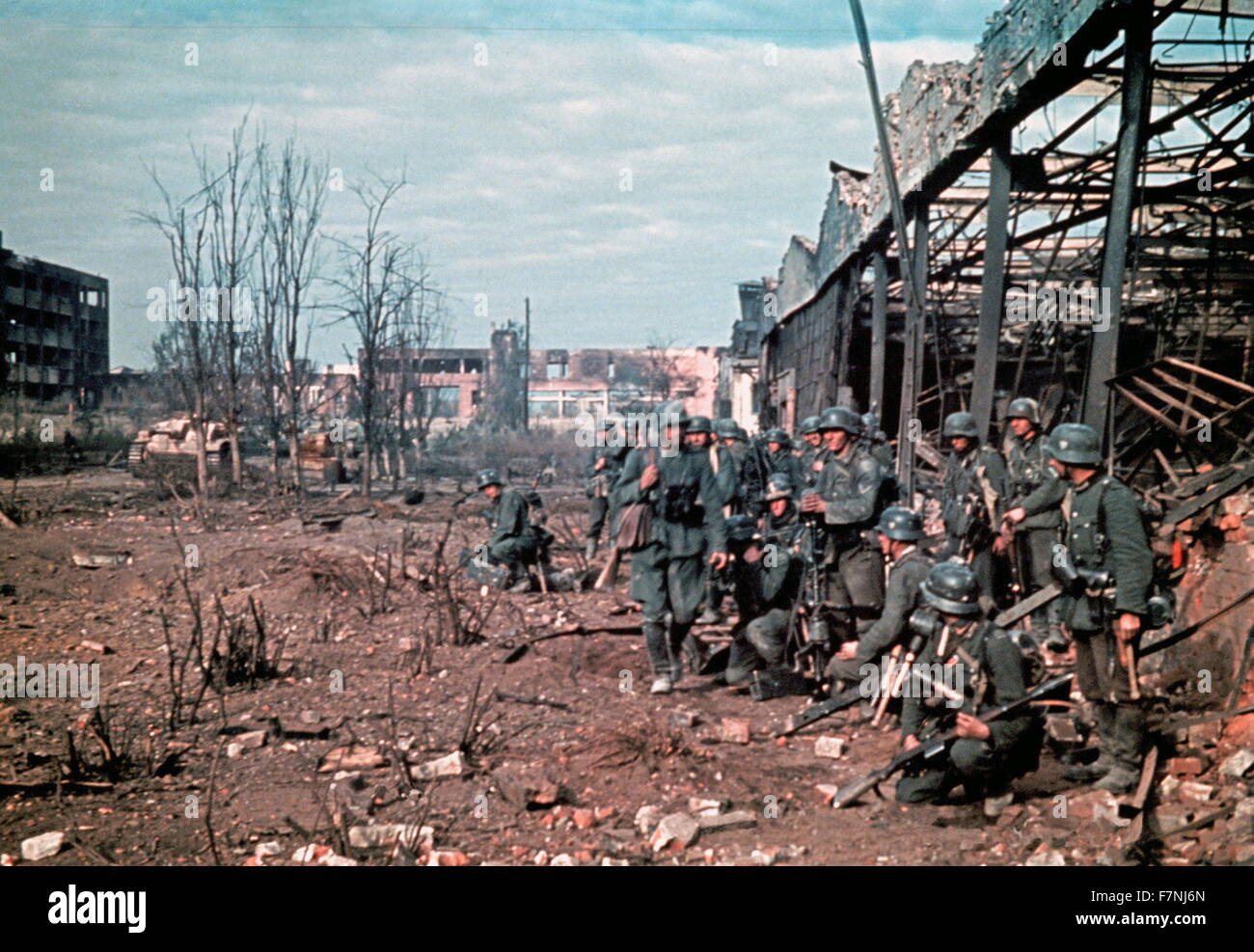 Battle Of Stalingrad Color Pictures