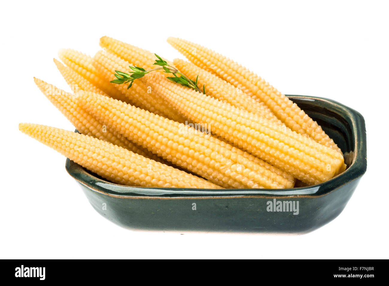 Baby corn isolated Stock Photo - Alamy