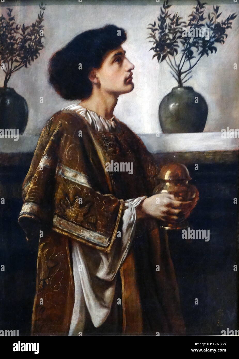 A Deacon by Simeon Solomon (1840-1905) English Pre-Raphaelite painter ...