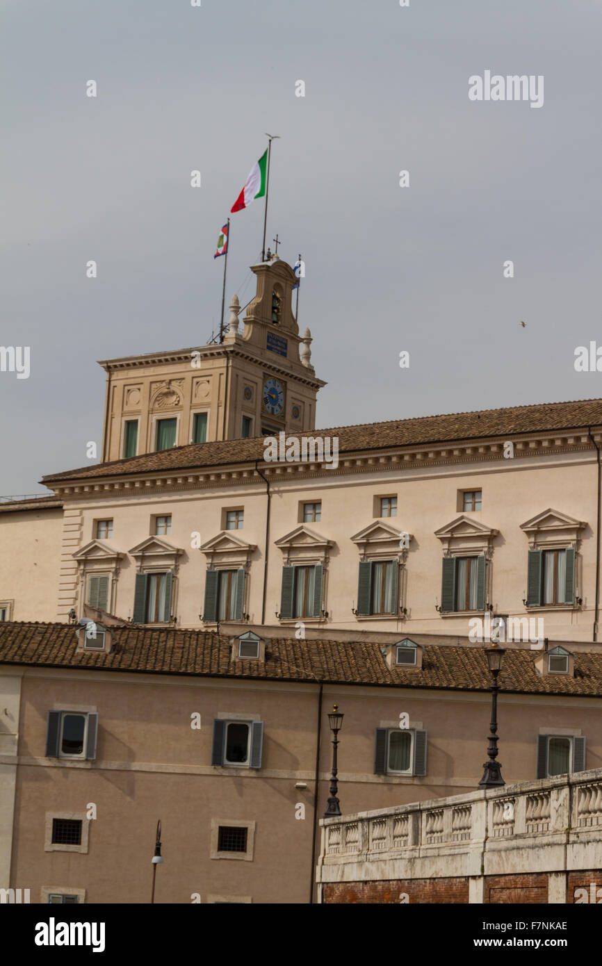 Rome, the Consulta building in Quirinale square Stock Photo - Alamy