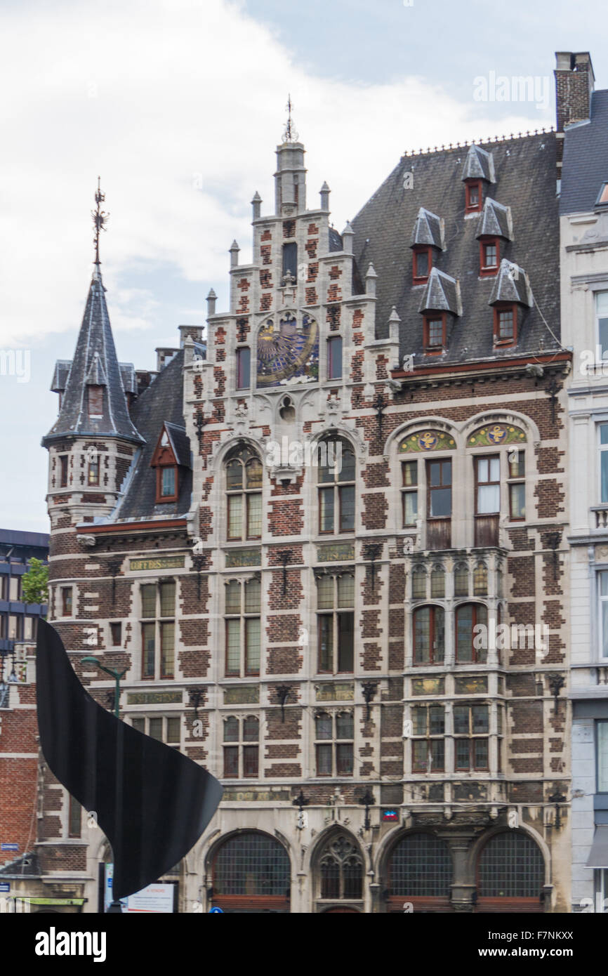Ornate buildings of Grand Place, Brussels, Belgium Stock Photo - Alamy