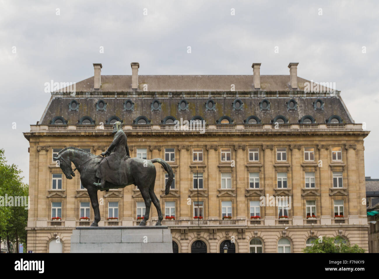 Brussels city view Stock Photo - Alamy