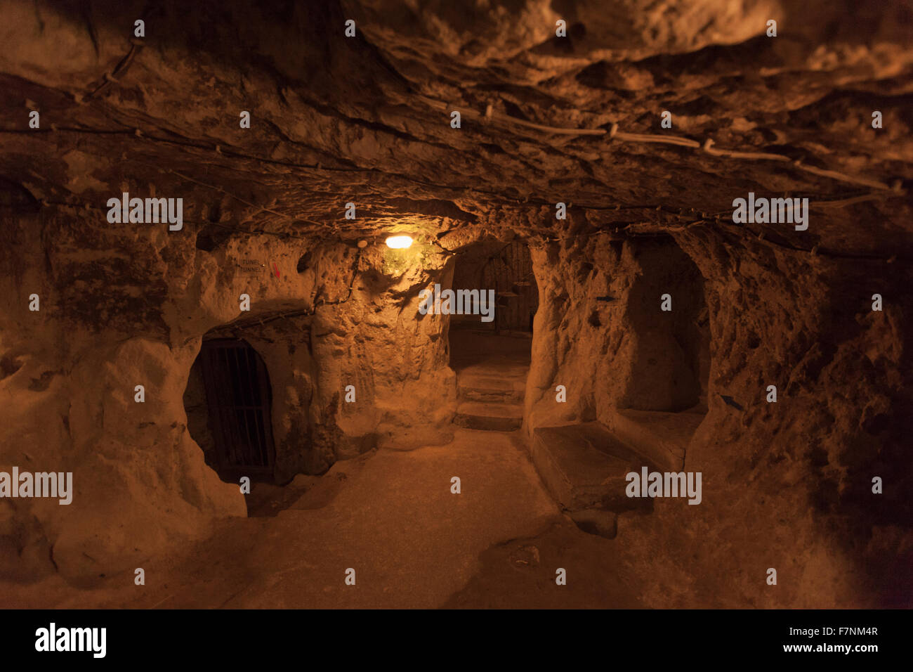 Turkey, Cappadocia, Goereme National Park, cave dwelling Stock Photo ...