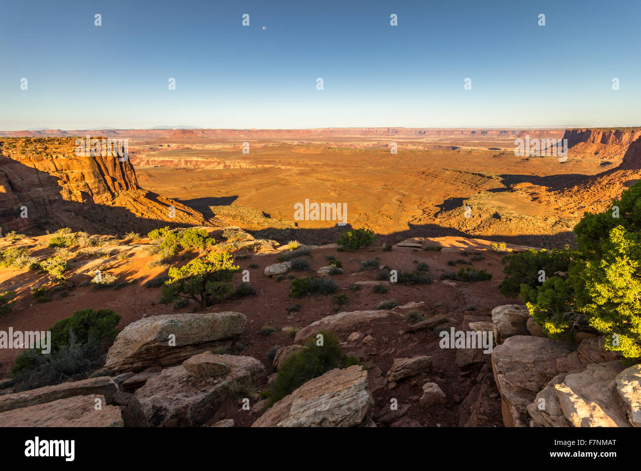 Grand View Overlook at Canyonlands Stock Photo - Alamy