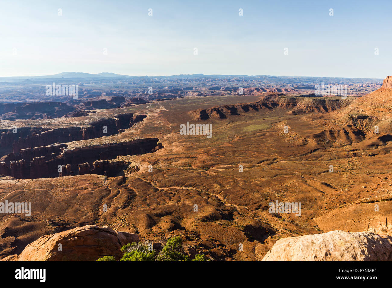 Grand View Overlook at Canyonlands Stock Photo - Alamy