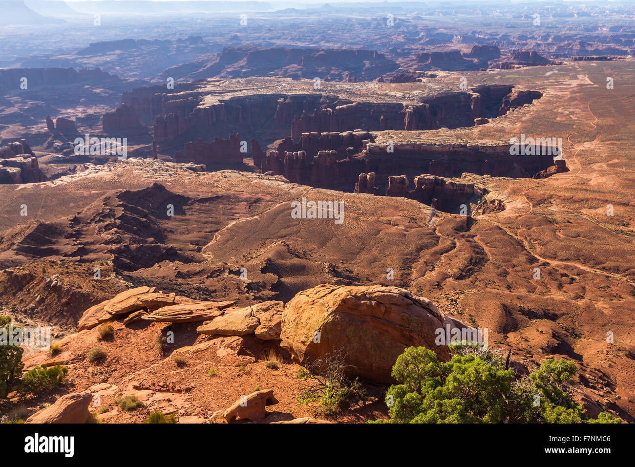 Grand View Overlook at Canyonlands Stock Photo - Alamy