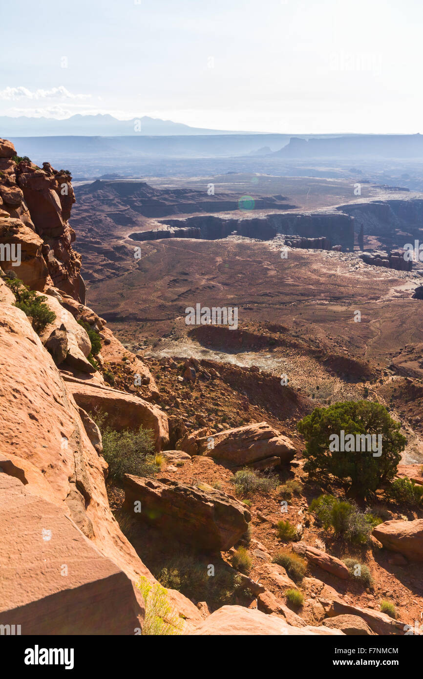 Grand View Overlook at Canyonlands Stock Photo - Alamy
