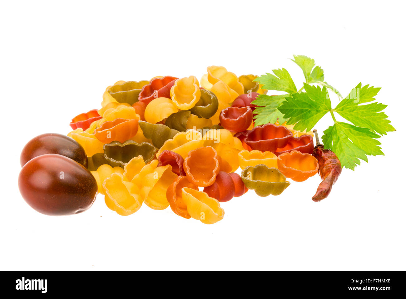 Macaroni - various color Stock Photo - Alamy