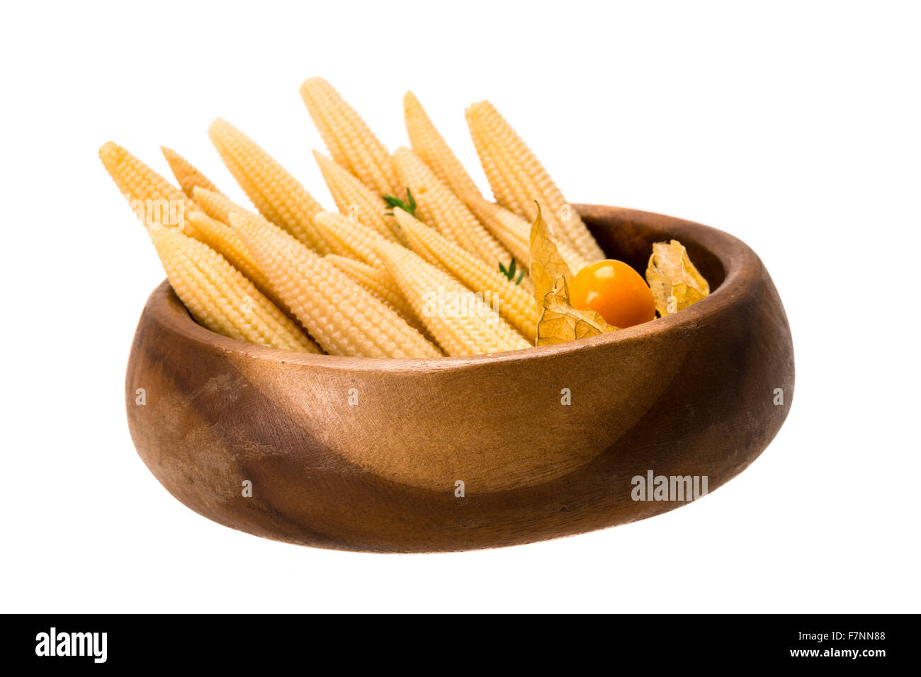 Baby corn isolated Stock Photo - Alamy