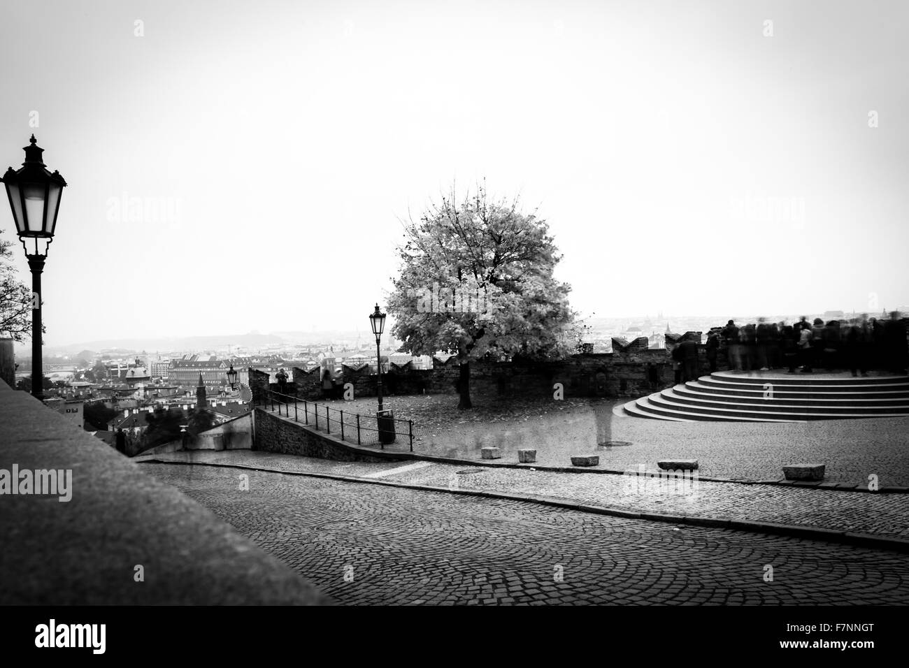 Sky as sun goes down Black and White Stock Photos & Images - Alamy