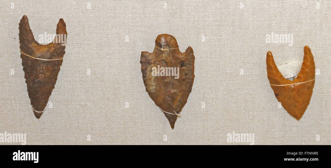 Flint arrow head hi-res stock photography and images - Alamy