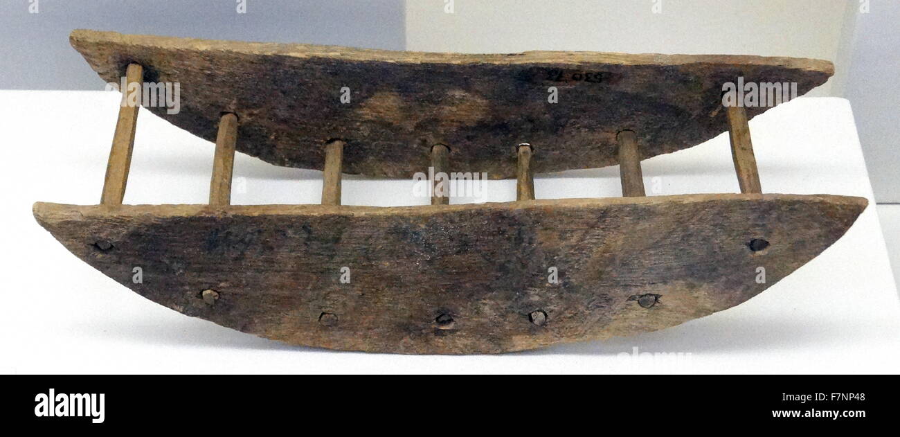 Rocker used to move large blocks of stone. From Deir el-Bahri during ...