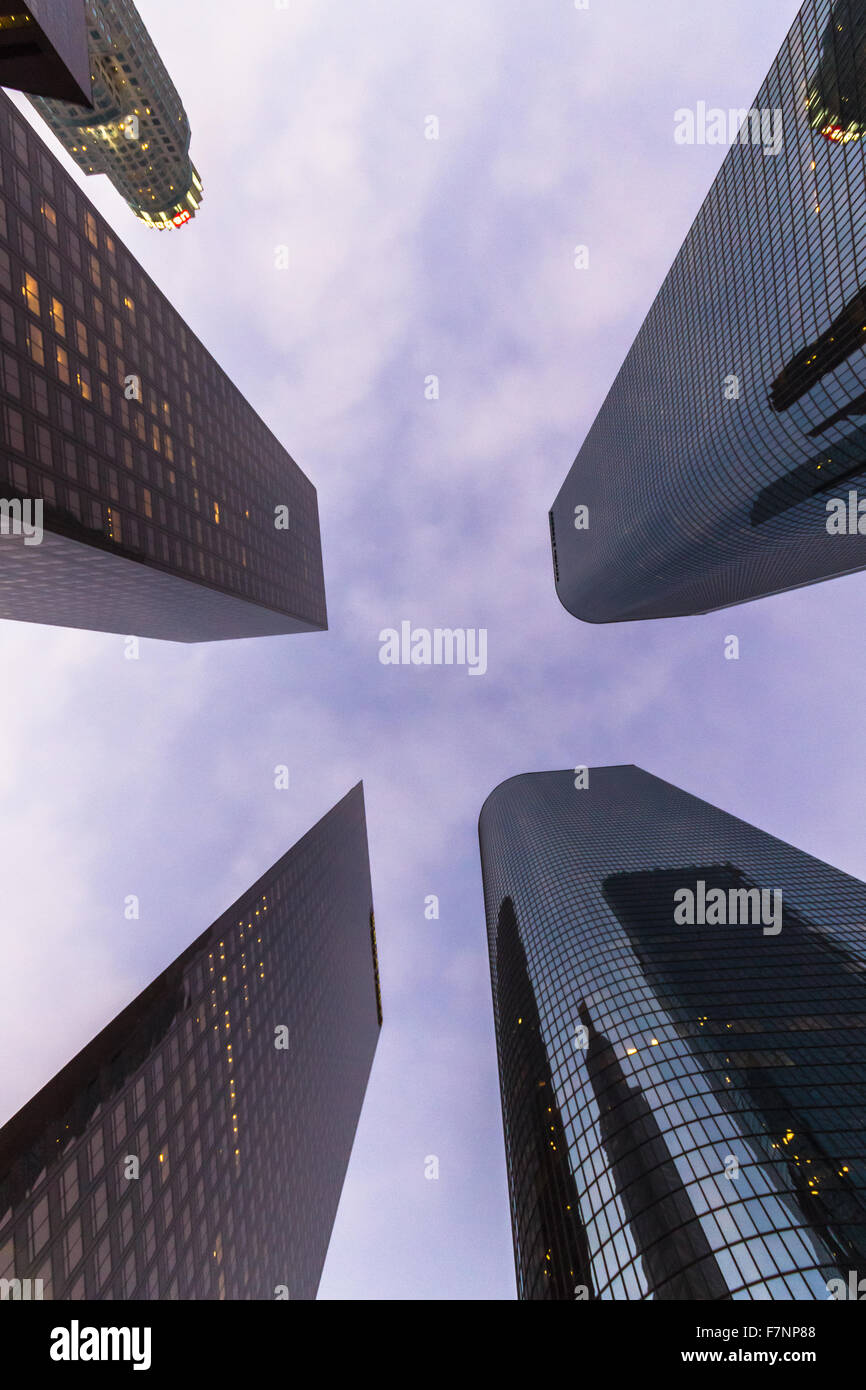View from below iconic town hi-res stock photography and images - Alamy