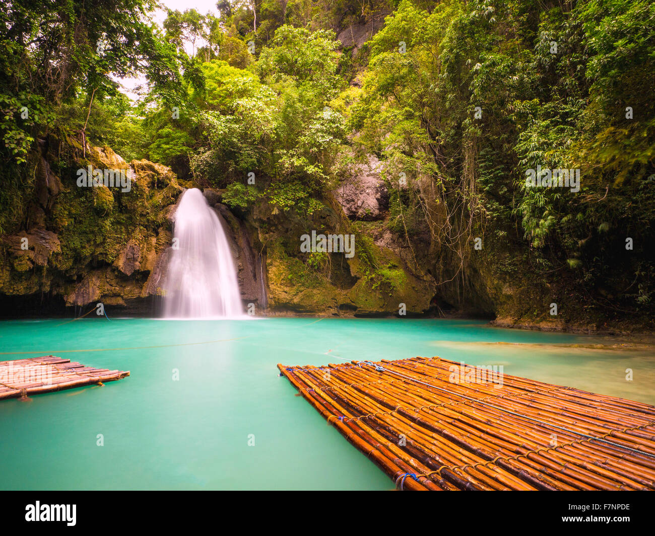 Kawasan Falls in Cebu, Philippines Stock Photo - Alamy