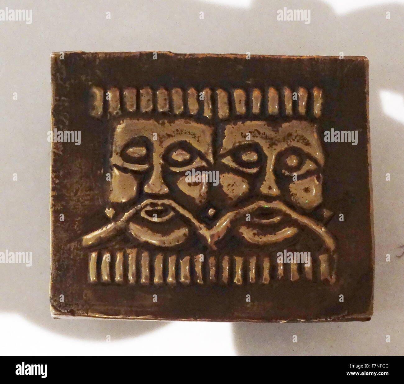 Stamped silver foil. Dated 18th Century Stock Photo - Alamy