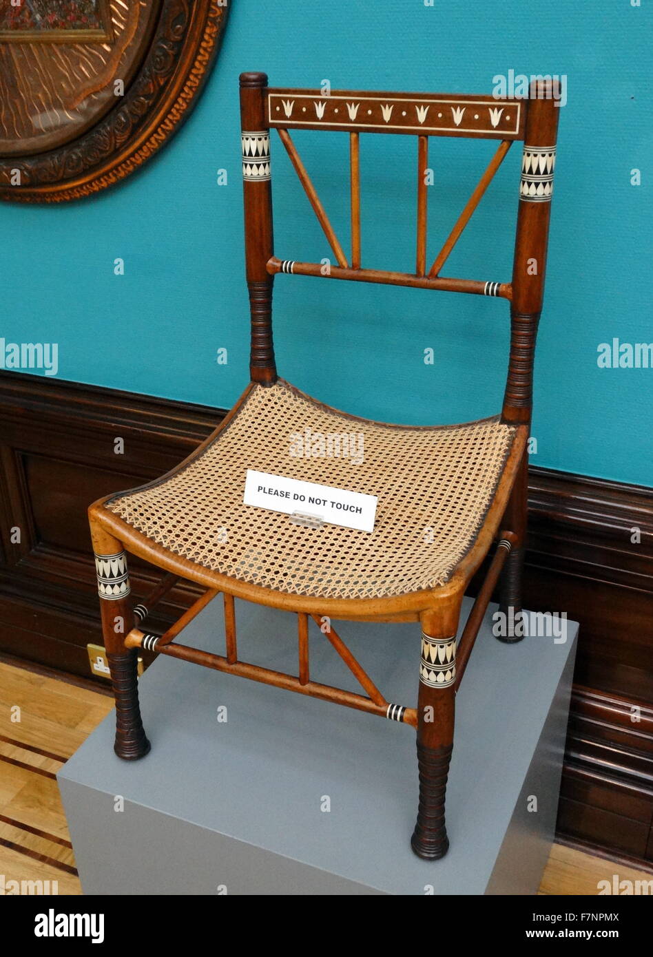 Chair designed by William Holman Hunt (1827-1910) English painter and ...