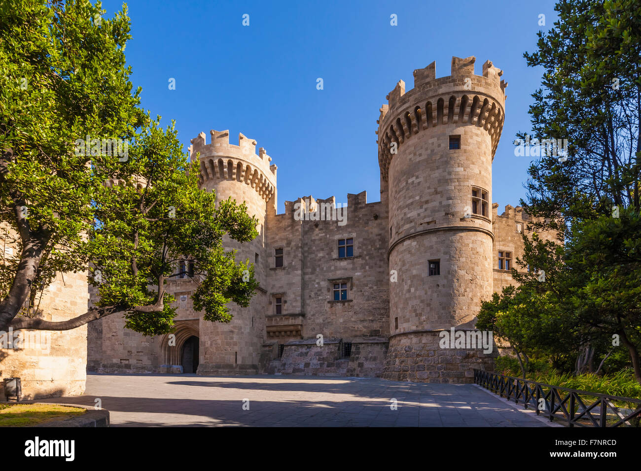 Greece, Rhodes, old town, Palace of the Grand Master Stock Photo - Alamy