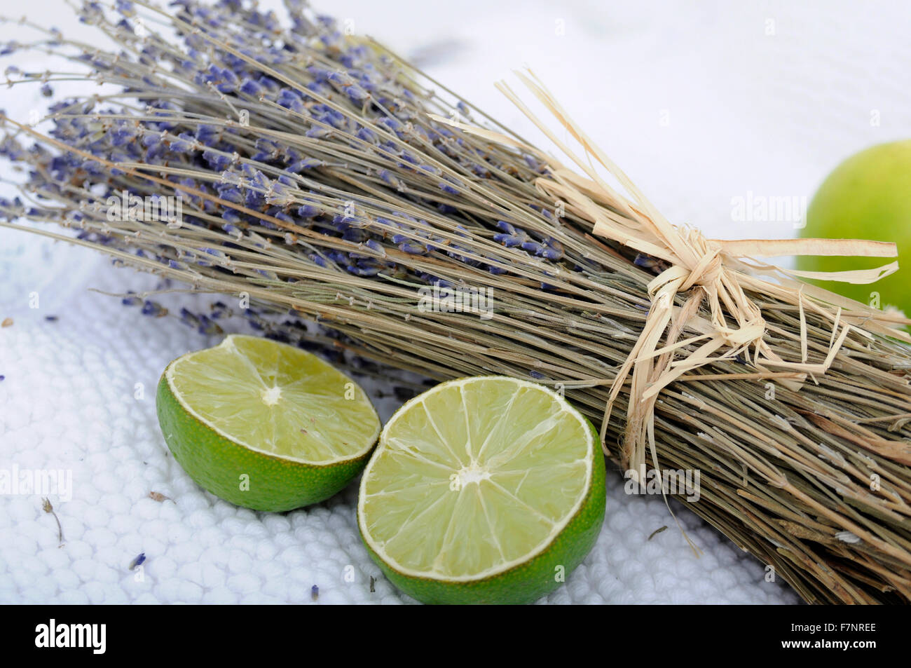 Lavender and lime Stock Photo - Alamy