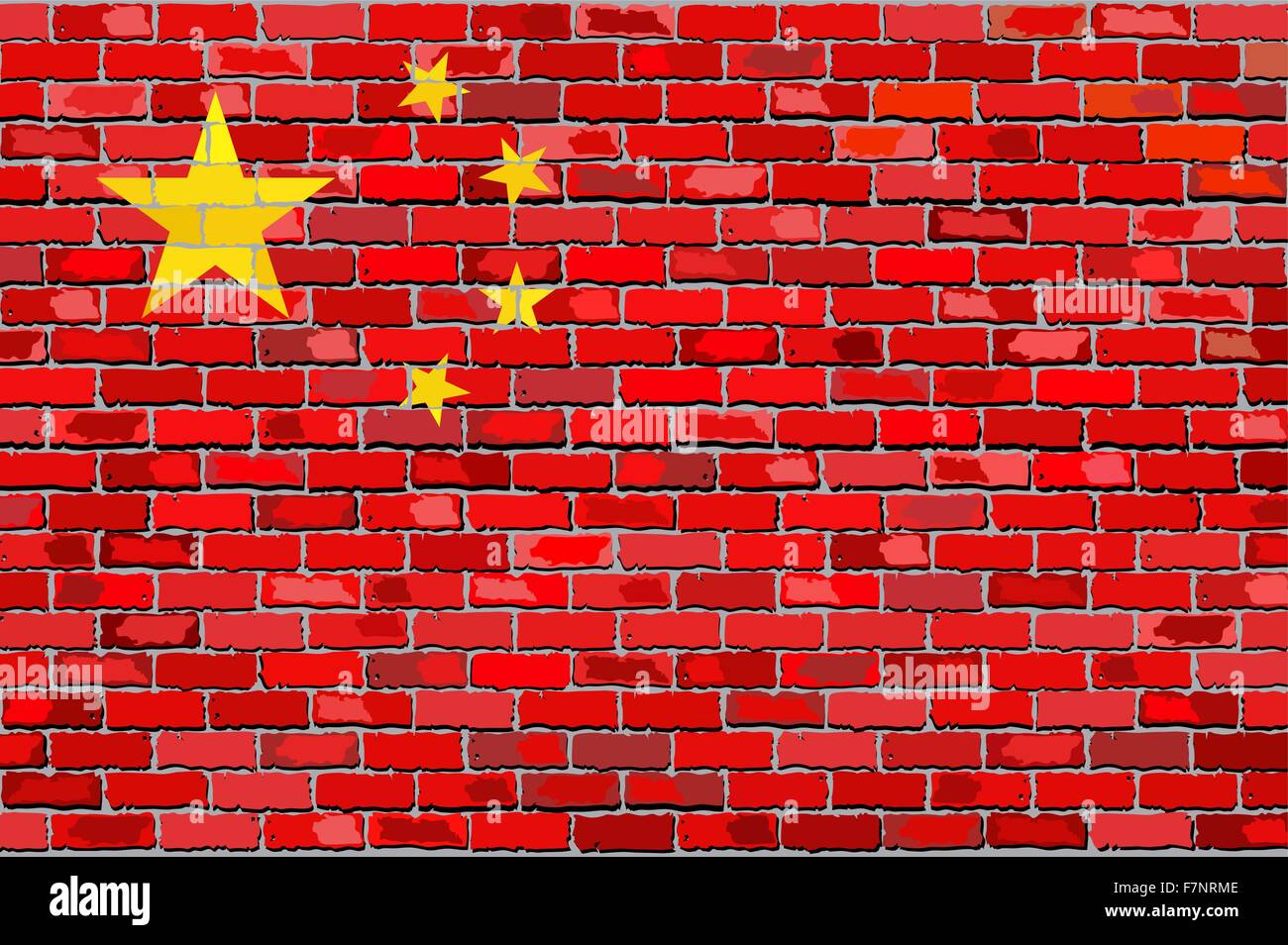 Brick wall pattern in Stock Vector Images - Alamy