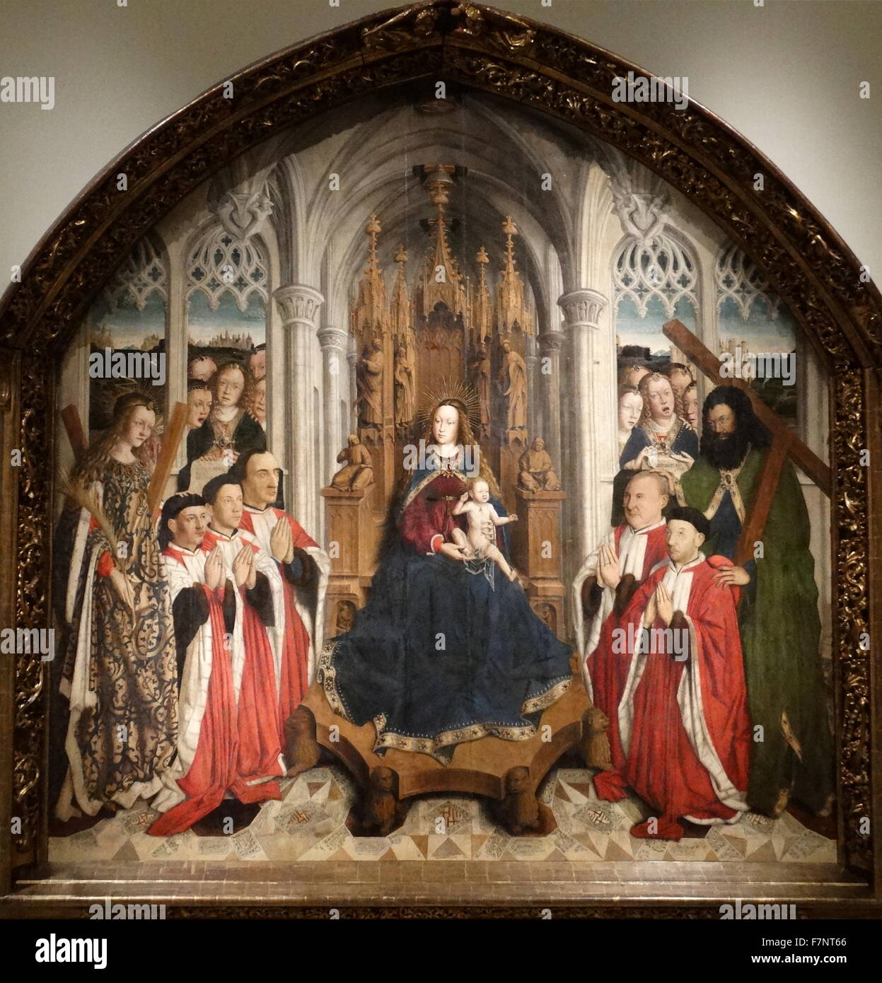 Mother Mary With Angels