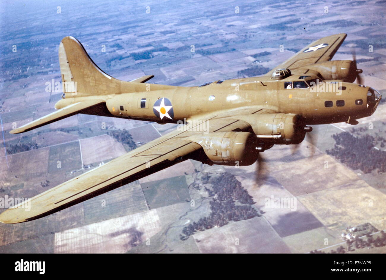 World War two, B-17E Flying Fortress bomber aircraft Stock Photo - Alamy
