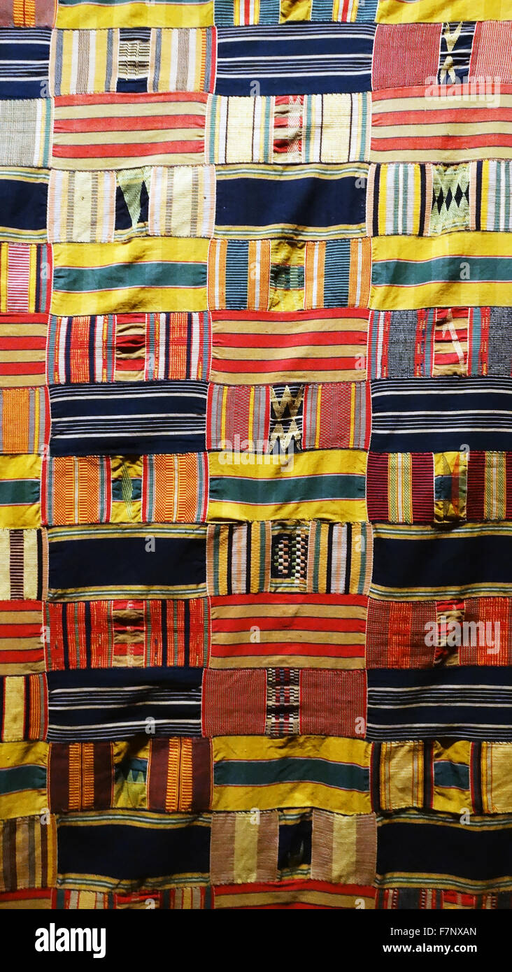 Prestigious cotton wrapper, a colourful garment, for a Male. From the ...