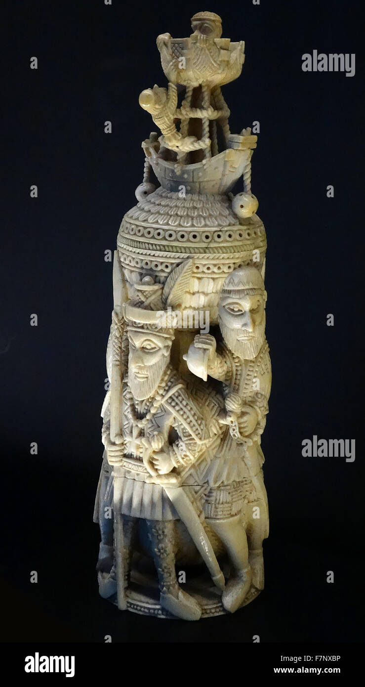 Ivory Salt Cellar used for holding and dispensing salt. From the ...