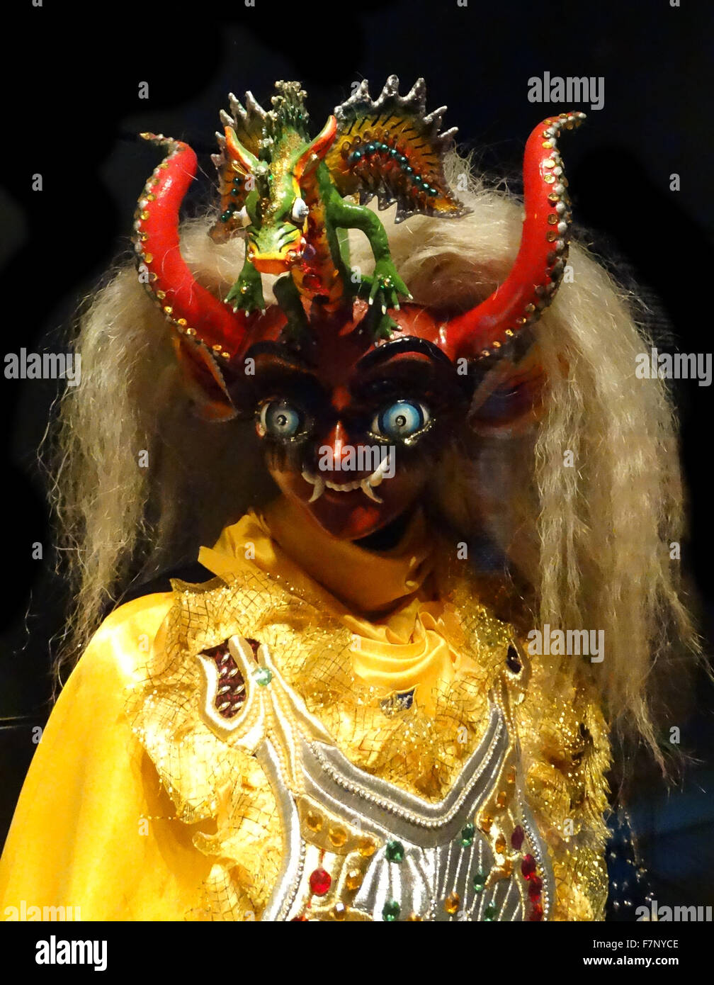 Mask from diablada dance from hi-res stock photography and images - Alamy