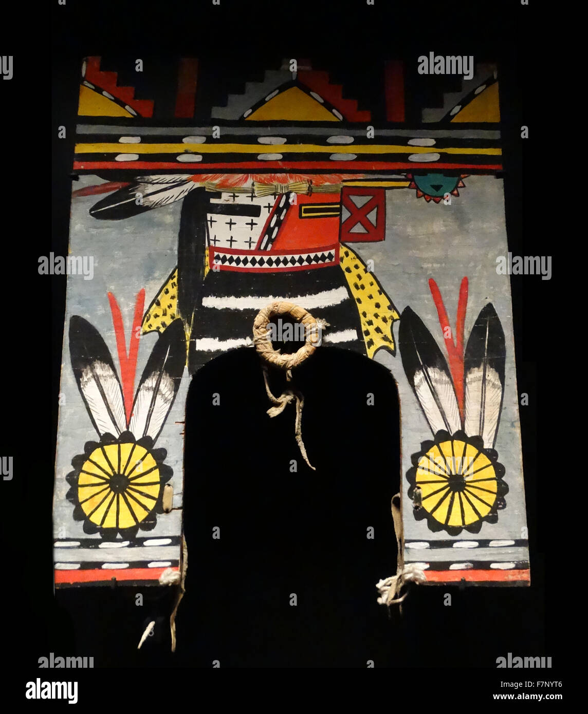 Elements of a Tablets headdress, created by the Pueblo tribe of Native ...