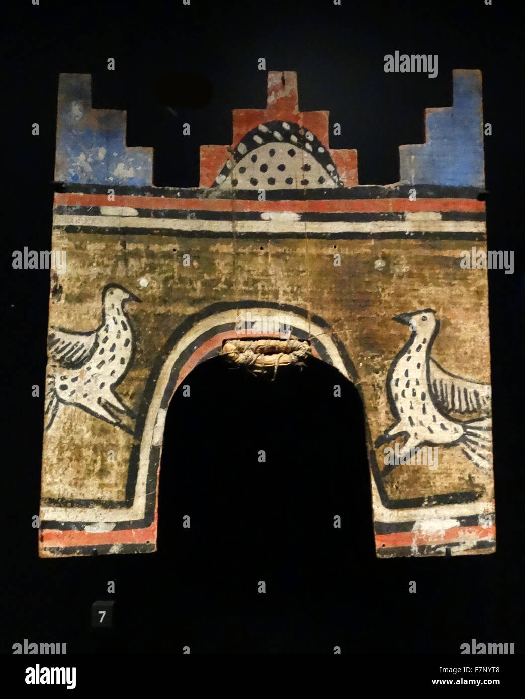 Elements of a Tablets headdress, created by the Pueblo tribe of Native ...