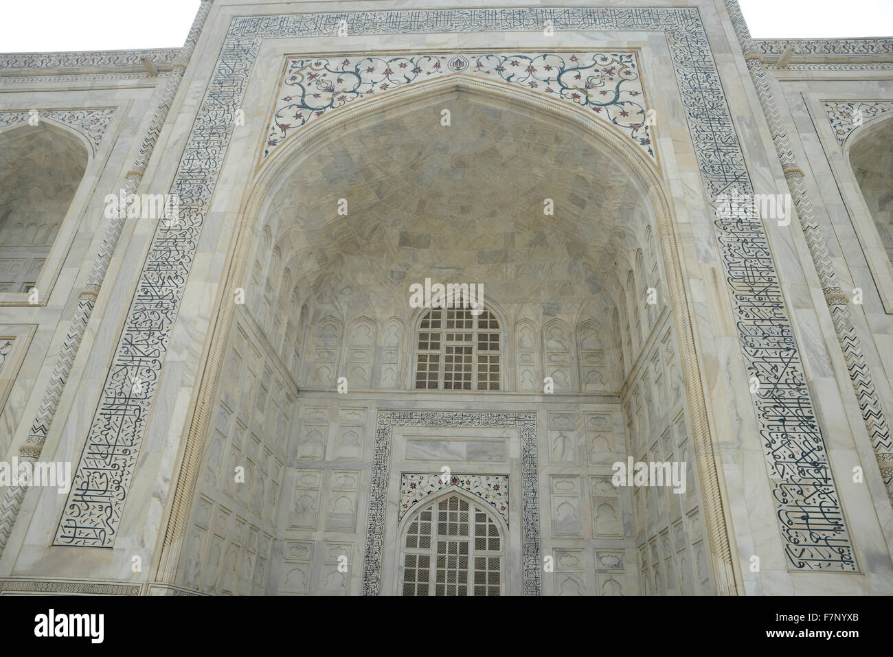 Taj Mahal Architecture Stock Photo - Alamy