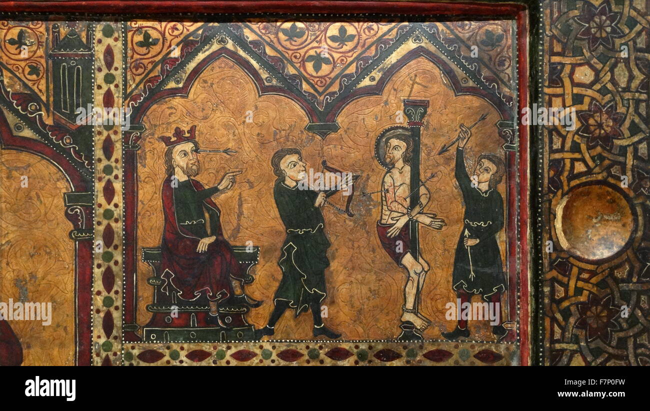 Frontal depicting the childhood of Jesus by Anonymous. Dated 14th ...