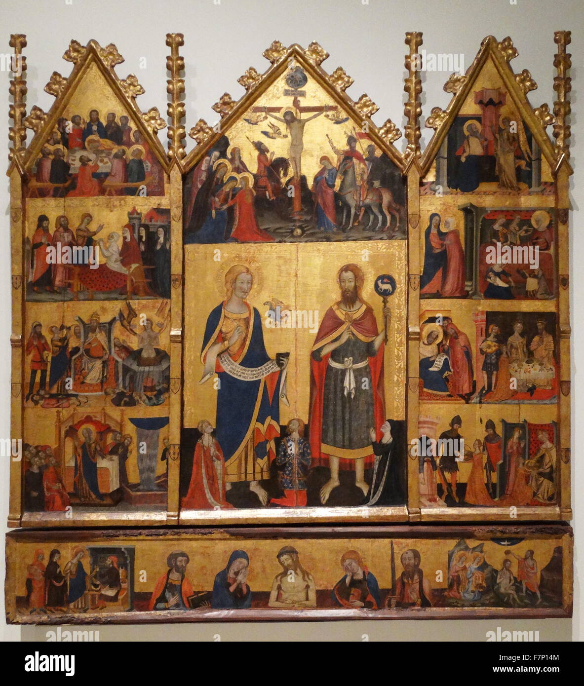 Altarpiece of the Saints John by Master of Santa Coloma de Queralt ...