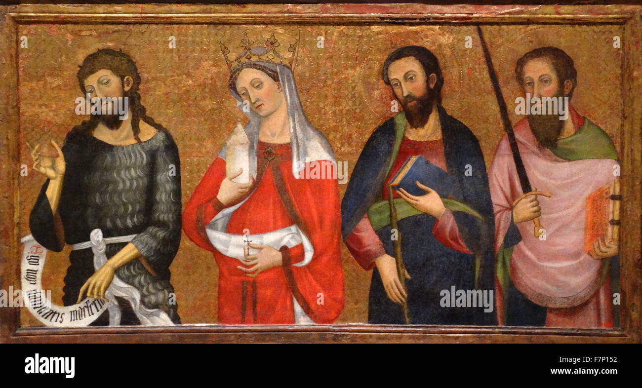 Altarpiece of st john the baptist st john the evangelist hi-res stock photography and images - Alamy