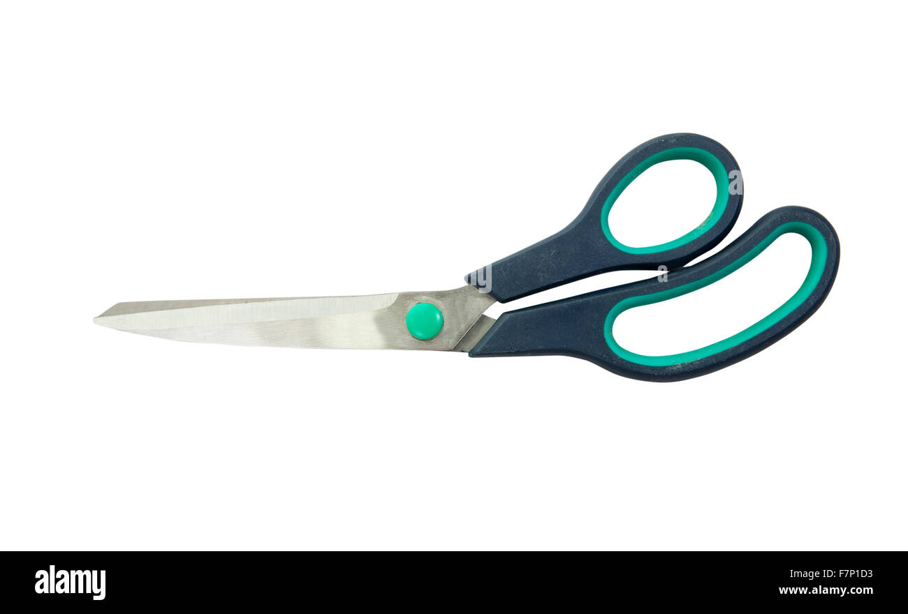 scissors, isolated over white with clipping path Stock Photo - Alamy